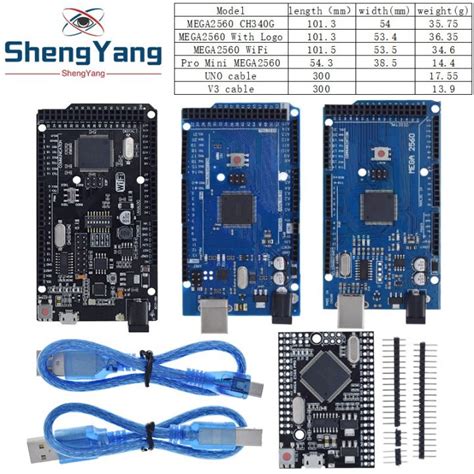Mega2560 Atmega16u2 Pro Mini Mega 2560 Mega Wifi R3 Atmega2560 ชิป