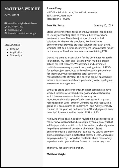 Senior Accountant Cover Letter Samples Templates Pdf Vrogue Co