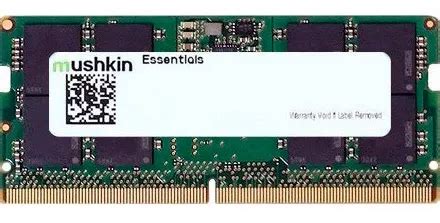 Оперативная память для ноутбука Mushkin 32 GB SO-DIMM DDR5 4800 MHz ...