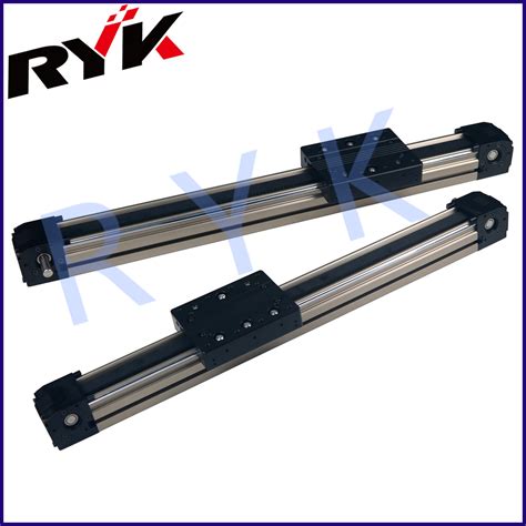 Panduan Linear Penggerak Sabuk Kecepatan Tinggi Rail Aktuator Slide Gerakan Linear Modul 100 Mm