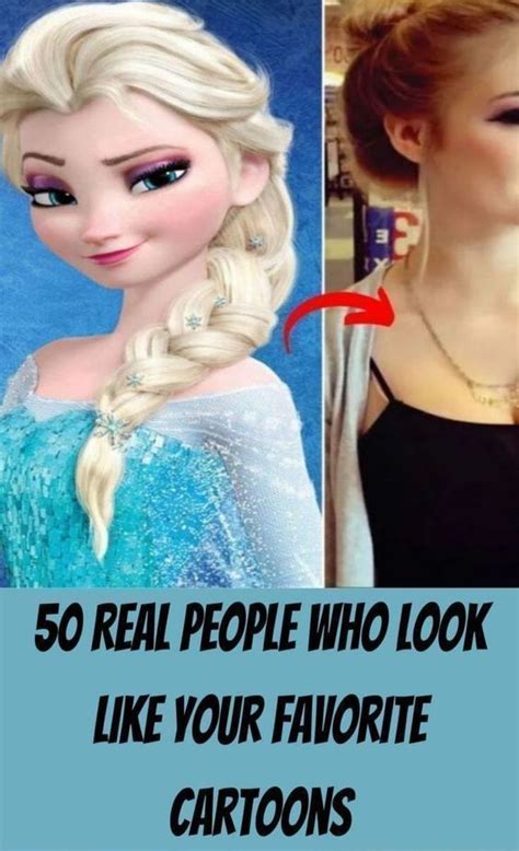 50 Real People Who Look Like Your Favorite Cartoons Artofit