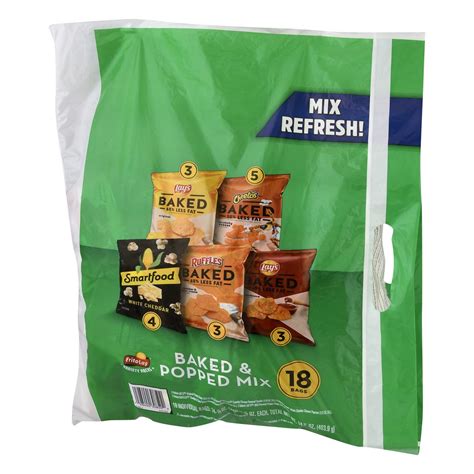 Frito Lay 18 Pack Variety Packs Baked And Popped Mix 18 Ea 18 Ct Shipt