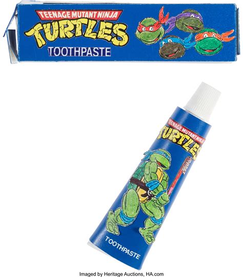 Teenage Mutant Ninja Turtles Tmnt Prototype Toothpaste Lot 80271