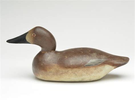 Sold At Auction Very Rare And Desirable Canvasback Hen Mason Decoy