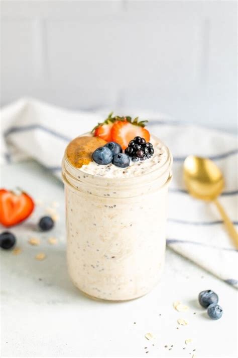 Protein Overnight Oats 6 Ingredients Eating Bird Food