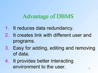Database Management System PPT