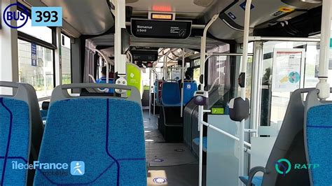 RATP Bus 393 Solaris Urbino 18 IV GNC N9540 YouTube