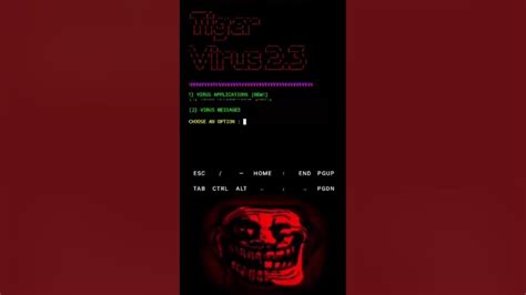Tiger Virus😈 Installing For Android Device🎭 Trending Shorts