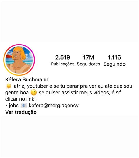 Depois De Ser Comparada A He Man Kéfera Muda A Foto Do Seu Perfil