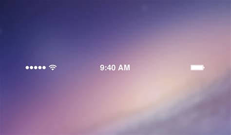 Ios7 ステータス バー 無料素材のフリーpsd