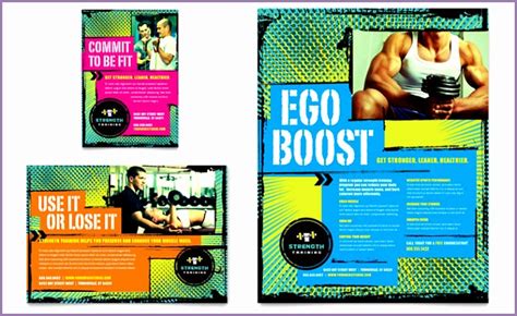 Personal Trainer Flyer Template Free 434700skkacb Elegant Strength