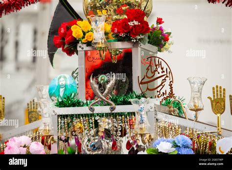 Muslims On Whitehall In London Commemorate The Day Of Ashura The