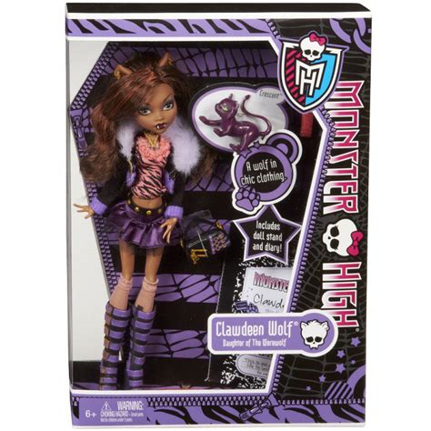Клодин Вульф Базовая с питомцем Монстер Хай Clawdeen Wolf Basic BBC42 ...