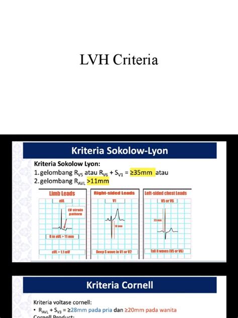 Lvh Criteria Pdf
