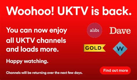 UKTV Channels Are Returning To Virgin TV What Hi Fi