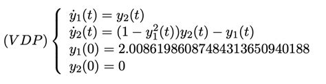 Numpy Python Van Der Pol Equation Stack Overflow
