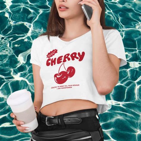 Coucou Cherry Vintage T Shirt Sold By Meager Dasi SKU 23986100