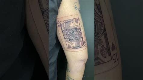 Jack Of Hearts Card Tattoo