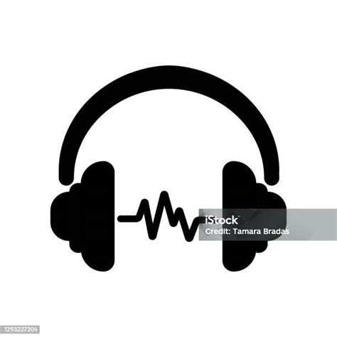 헤드폰 헤드셋 아이콘을 플랫 스타일로 제공합니다 격리된 배경에서 헤드폰 벡터 일러스트레이션 오디오 가젯 비즈니스 개념 Dj에
