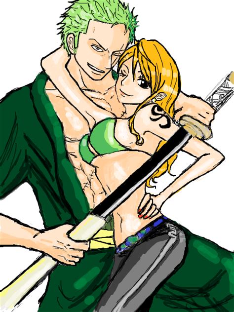 Zoro Nami Love NAMI ZORO Fan Art 32258187 Fanpop