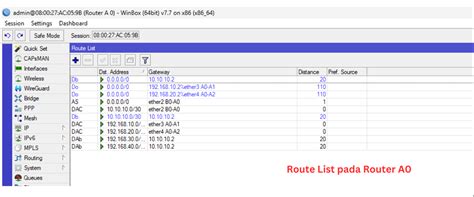 mengkombinasikan routing rip ospf dan bgp pada router mikrotik karya zul