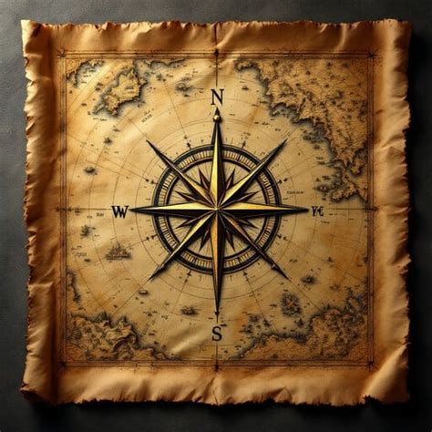 Free Ancient Compass Map Image Compass Map Parchment Download At