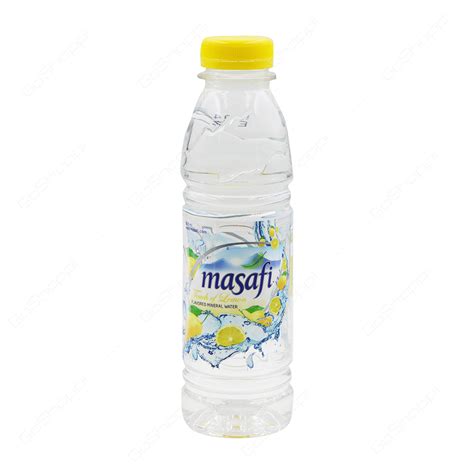 Masafi Touch Of Lemon Flavored Mineral Water 500 Ml Buy Online