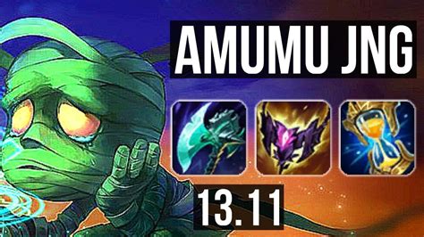 AMUMU Vs REK SAI JNG 12 1 5 Legendary 700 Games KR Diamond