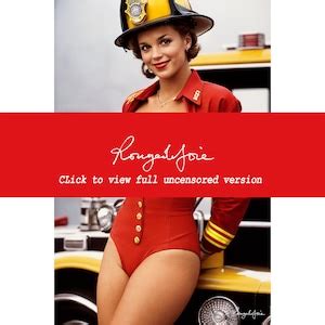 Hot 80er Feuerwehrmann Von Rougedejoie Pin Up Nackt Nackte Etsy De