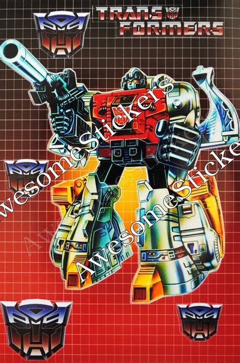 Transformers Sludge Character Approx 15 X 11 Cm Custom Sticker Die Cut
