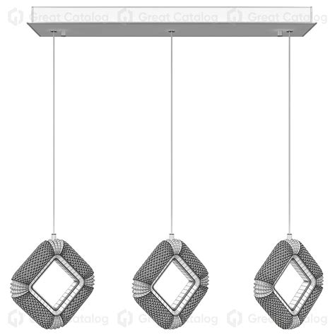 Pendant Lamp Luara Combo 3d Model Greatcatalog 70177