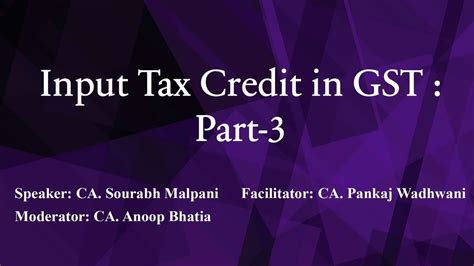How To Calculate Input Tax Credit In Gst With Example At Edward Oneal Blog