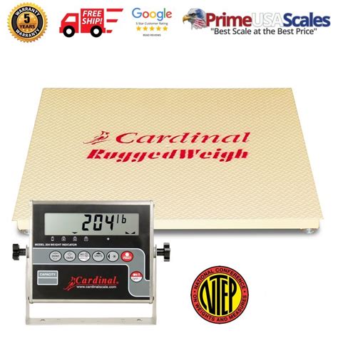 Cardinal Rugged Weigh Floor Scale Prime Usa Scales