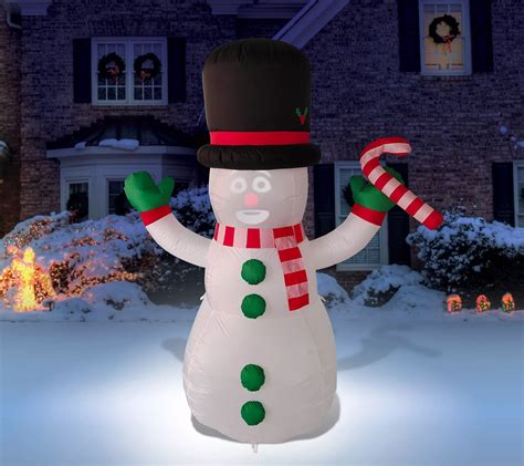 Frostbyte 7 Inflatable Animated Talking Snowman