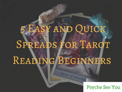 5 Easy And Quick Tarot Spreads For Beginners Hubpages