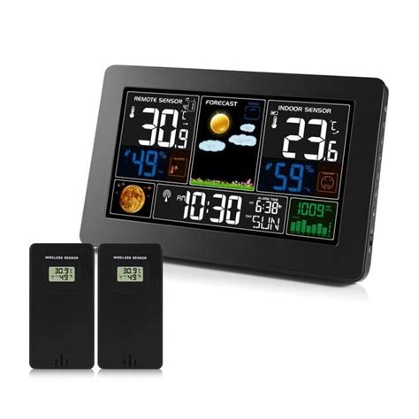 Mesure thermique thermomètre numérique Station météo hygromètre baromètre électronique