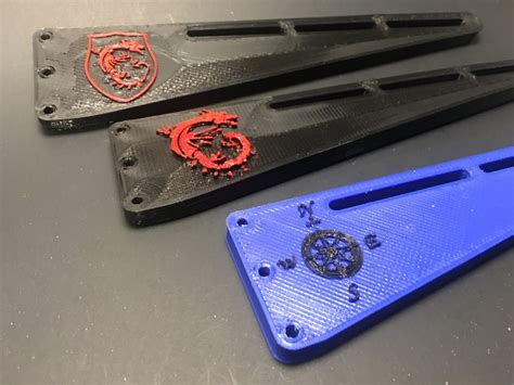 Custom GPU Bracket With Added Graphics And Or Text