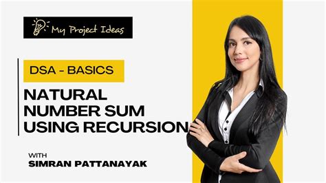 Lecture 29 Natural Number Sum Using Recursion Dsa Basics For Beginners Placement Course