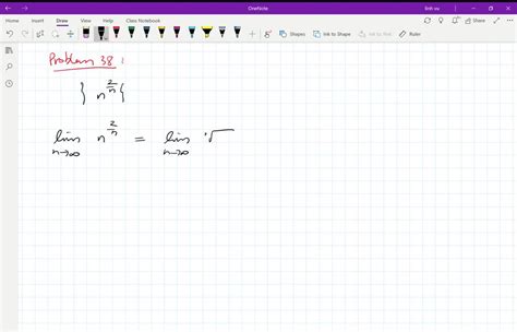 Solved Limits Of Sequences Find The Limit Of The Following Sequences Or