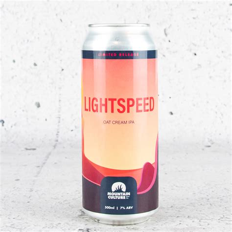 Mountain Culture Lightspeed Oat Cream Ipa