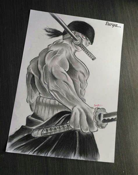 Roronoa Zoro Drawing Skill
