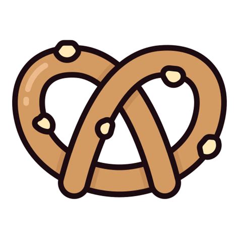 Pretzel Generic Outline Color Icon