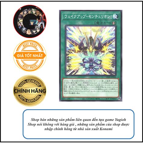 Thẻ Bài Yugioh LEDE JP064 C Wake Up Centur Ion Shopee Việt Nam