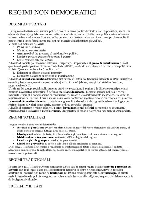 Scienza Politica Di Leonardo Morlino Docsity