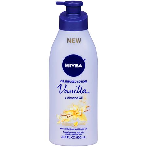 Catalog Bath Body Body Lotions NIVEA Oil Infused Body Lotion Vanilla And Almond Oil