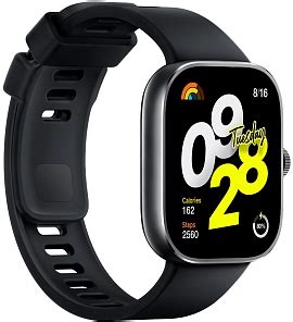 Xiaomi Redmi Watch 4 (черный) смарт часы купить в Минске, цены в рассрочку