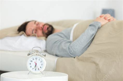 Alarm Clock Sleepy Man