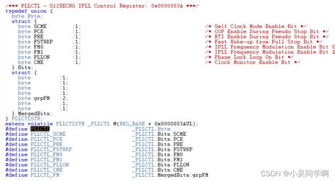 S12xe系列 锁相环倍频锁相环倍频计算公式 Csdn博客