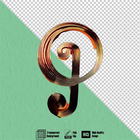 Premium Psd C Clef Symbol Symbol On Plain Background
