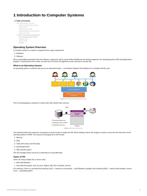 Coe628 Week 1 Introduction To Computer Systems Pdf